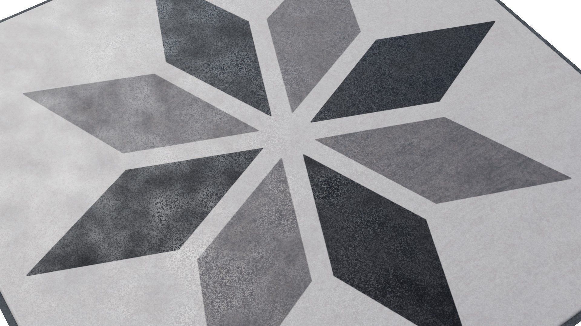 3D model Bathroom Floor Tile 3D Model VR / AR / low-poly | CGTrader