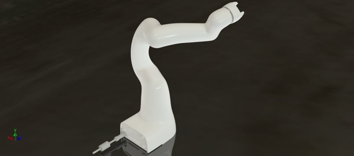 Denso Wave Human Collaboration Robot COBOTTA Standard free 3D model ...