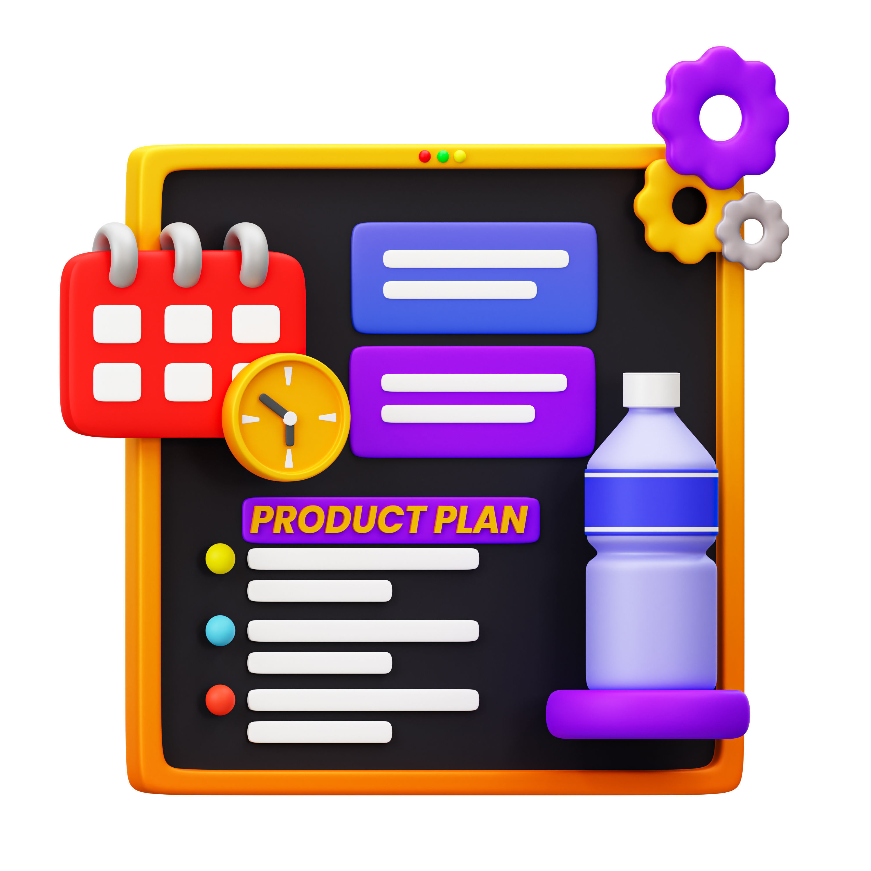 3D model Business Product Planning 3D Icon VR / AR / low-poly | CGTrader