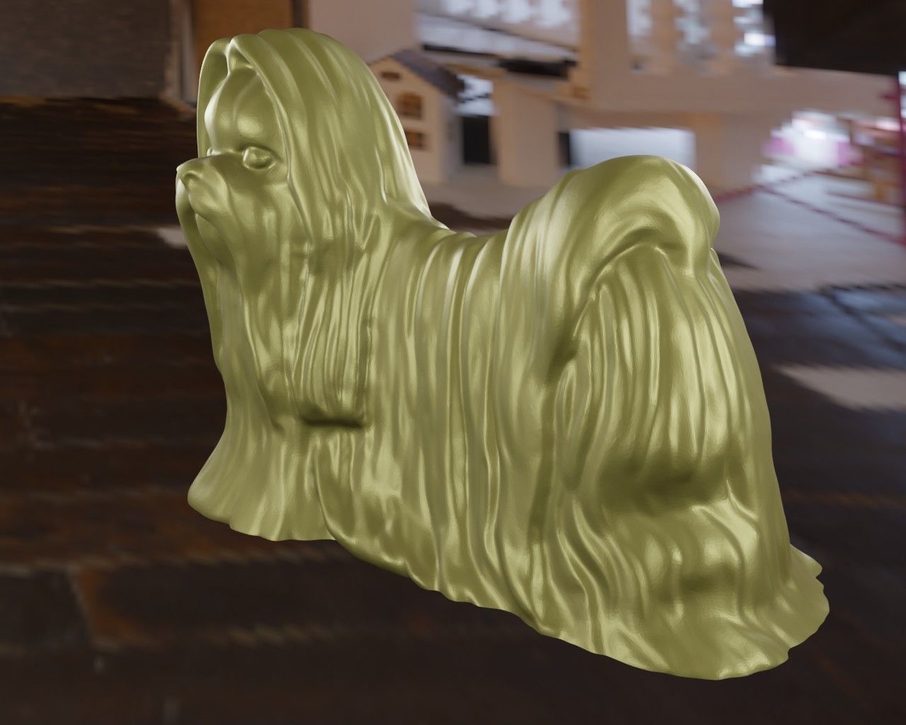 Shih Tzu 3D model 3D printable | CGTrader