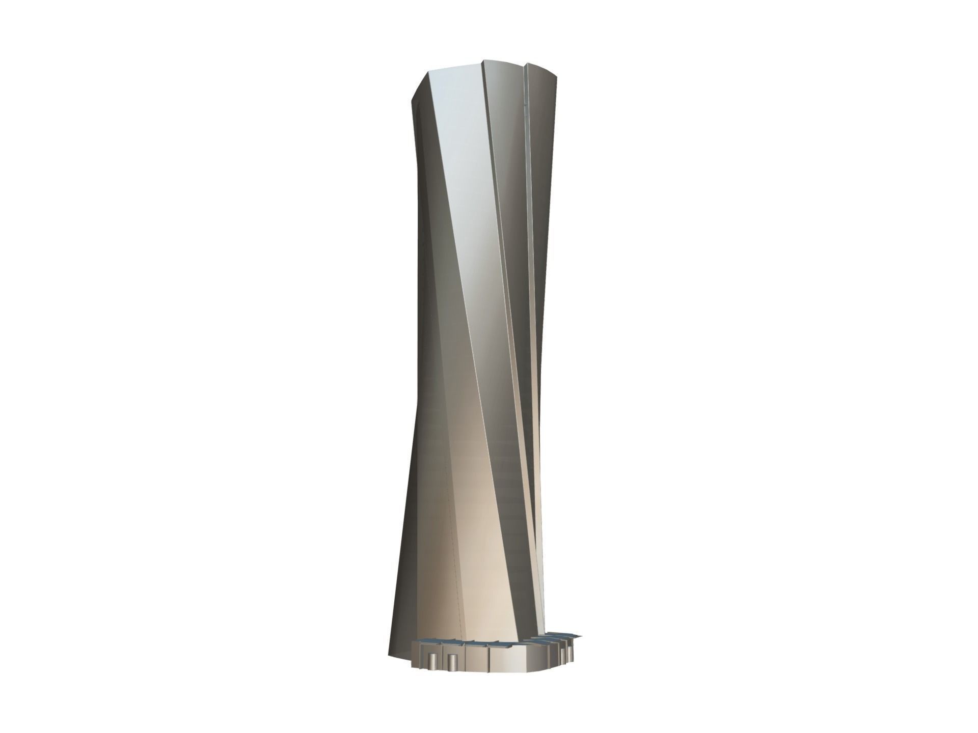 3D model Al bidda tower -Qatar doha VR / AR / low-poly | CGTrader
