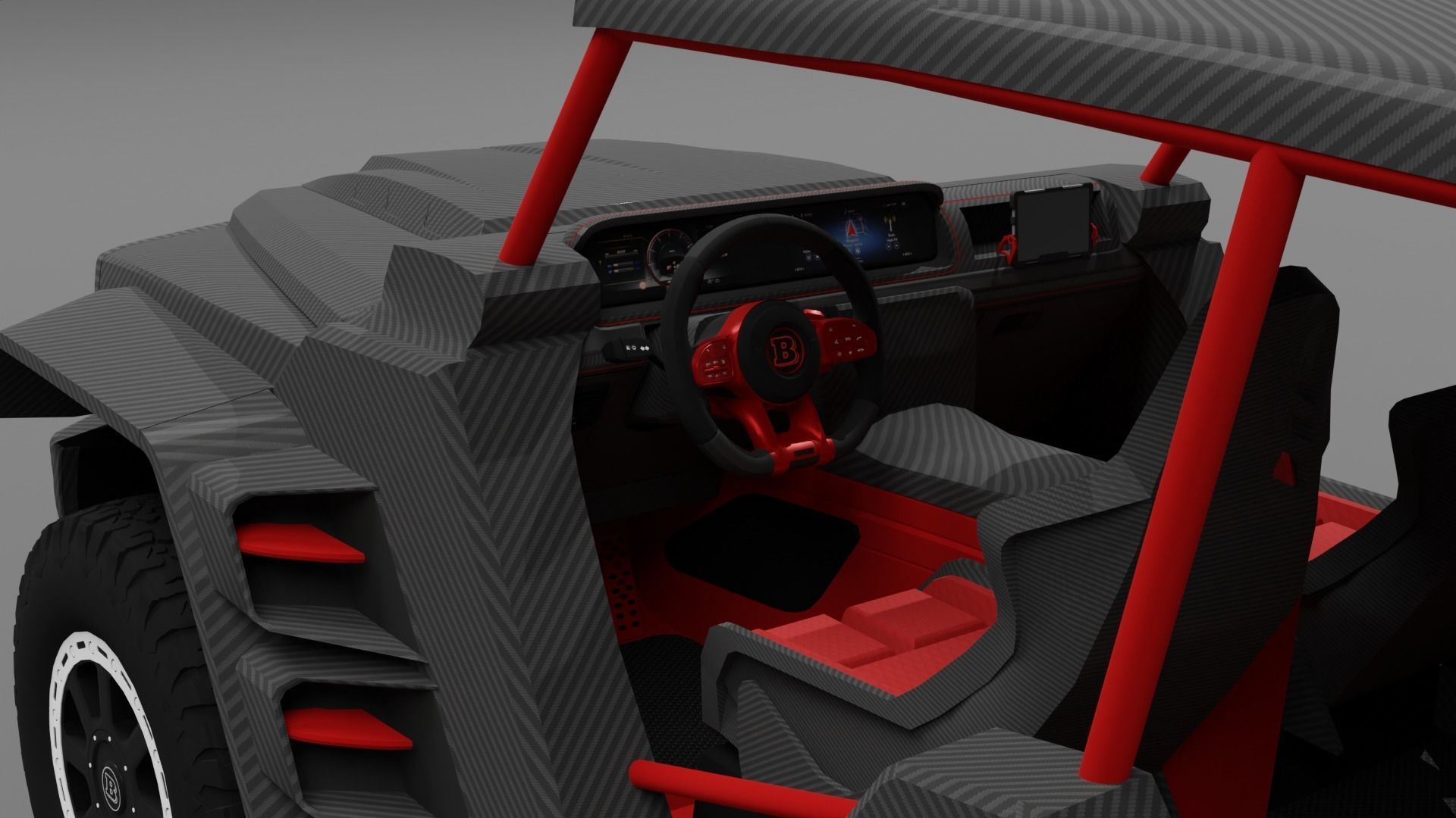 Brabus Crawler 3D model | CGTrader