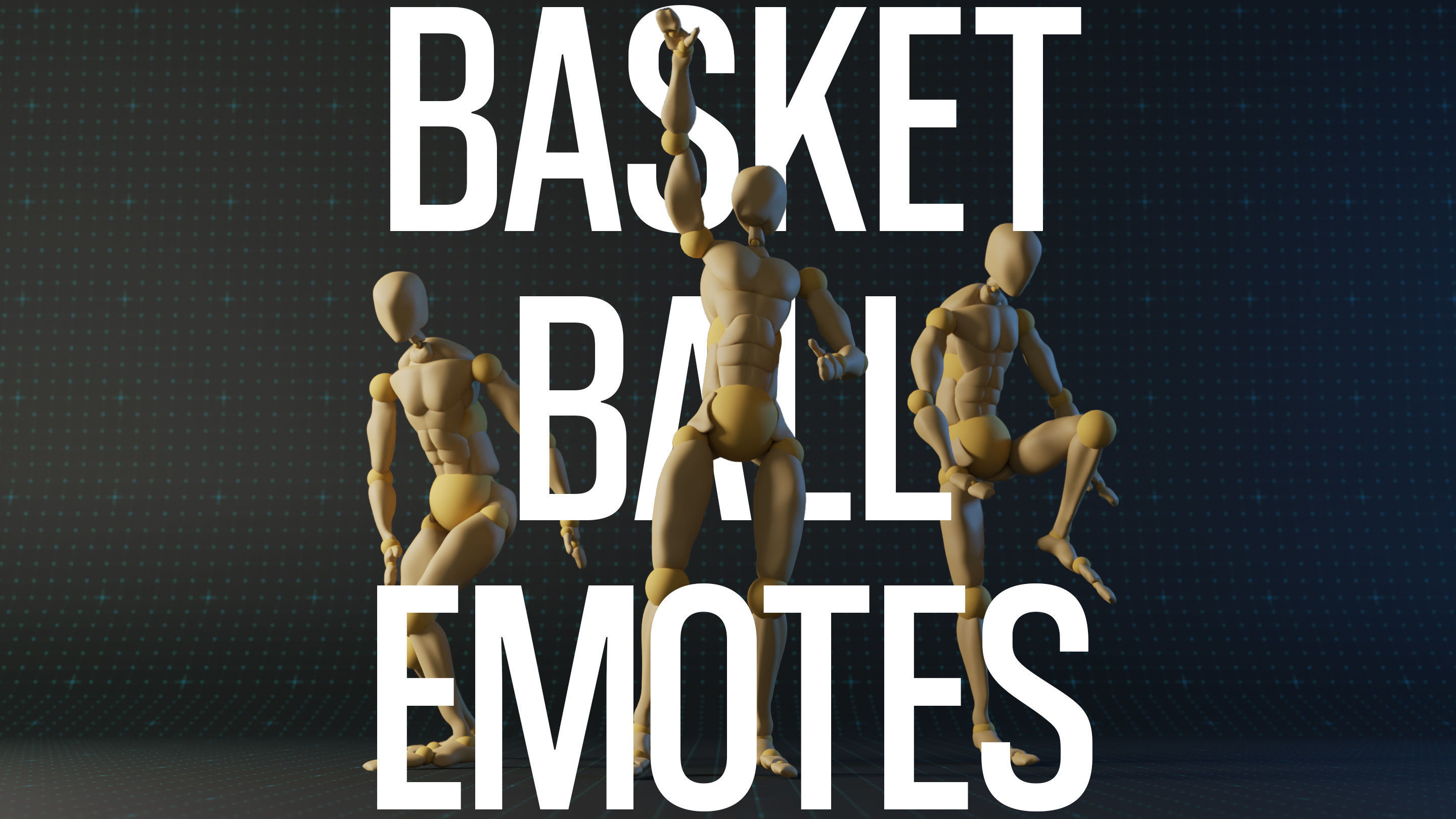 3D model Basketball Emotes Mocap Motion Capture Animation Collection VR ...