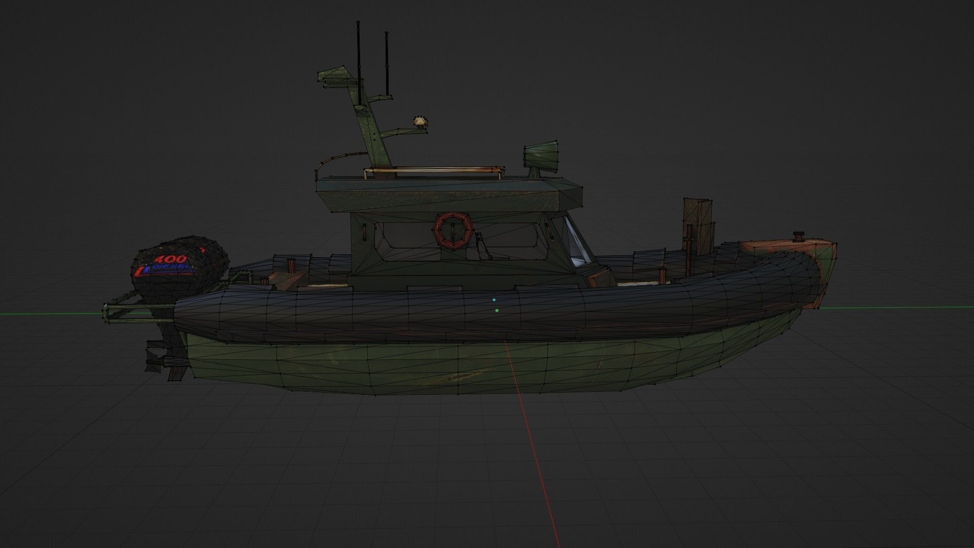 3D model military rhib for games VR / AR / low-poly | CGTrader
