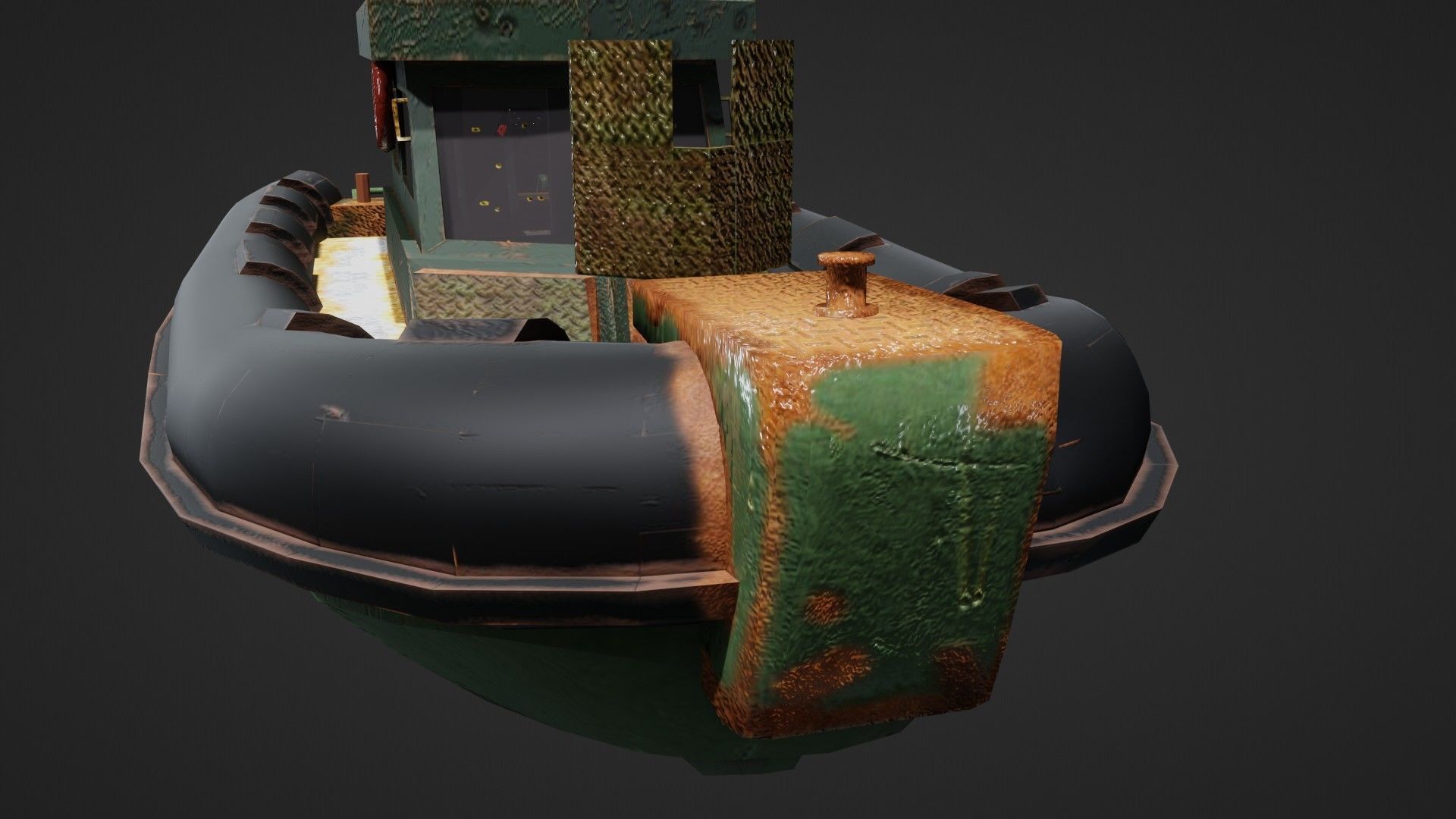 3D model military rhib for games VR / AR / low-poly | CGTrader