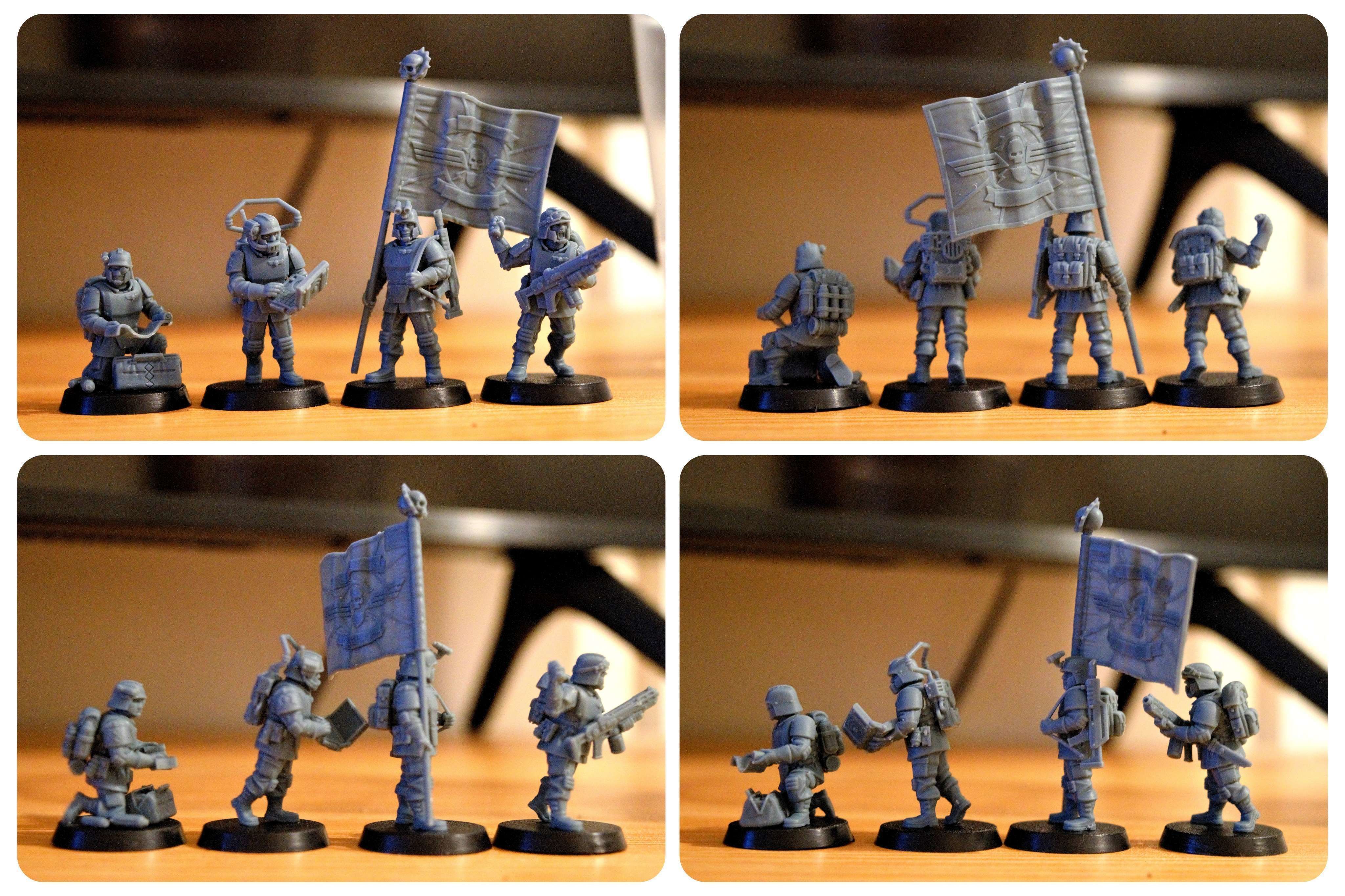Universal Guard - Command Squad Builder 3D model 3D printable | CGTrader