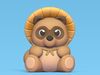 Tanuki figurine of panda bear 3D model 3D printable | CGTrader