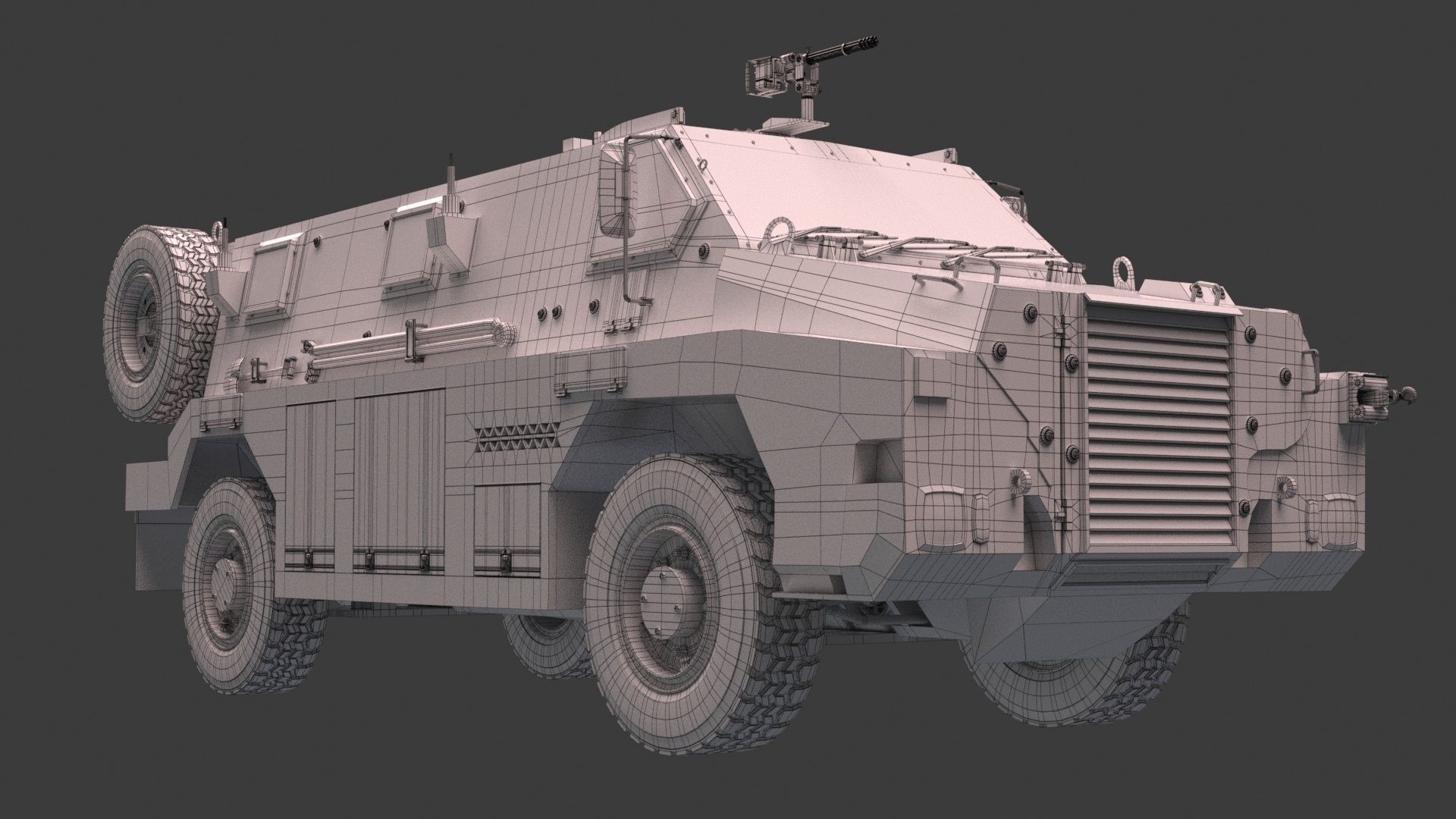 Bushmaster Protected Mobility Vehicle 3D model | CGTrader