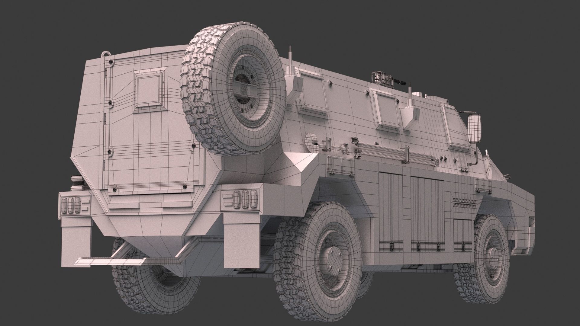 Bushmaster Protected Mobility Vehicle 3D model | CGTrader