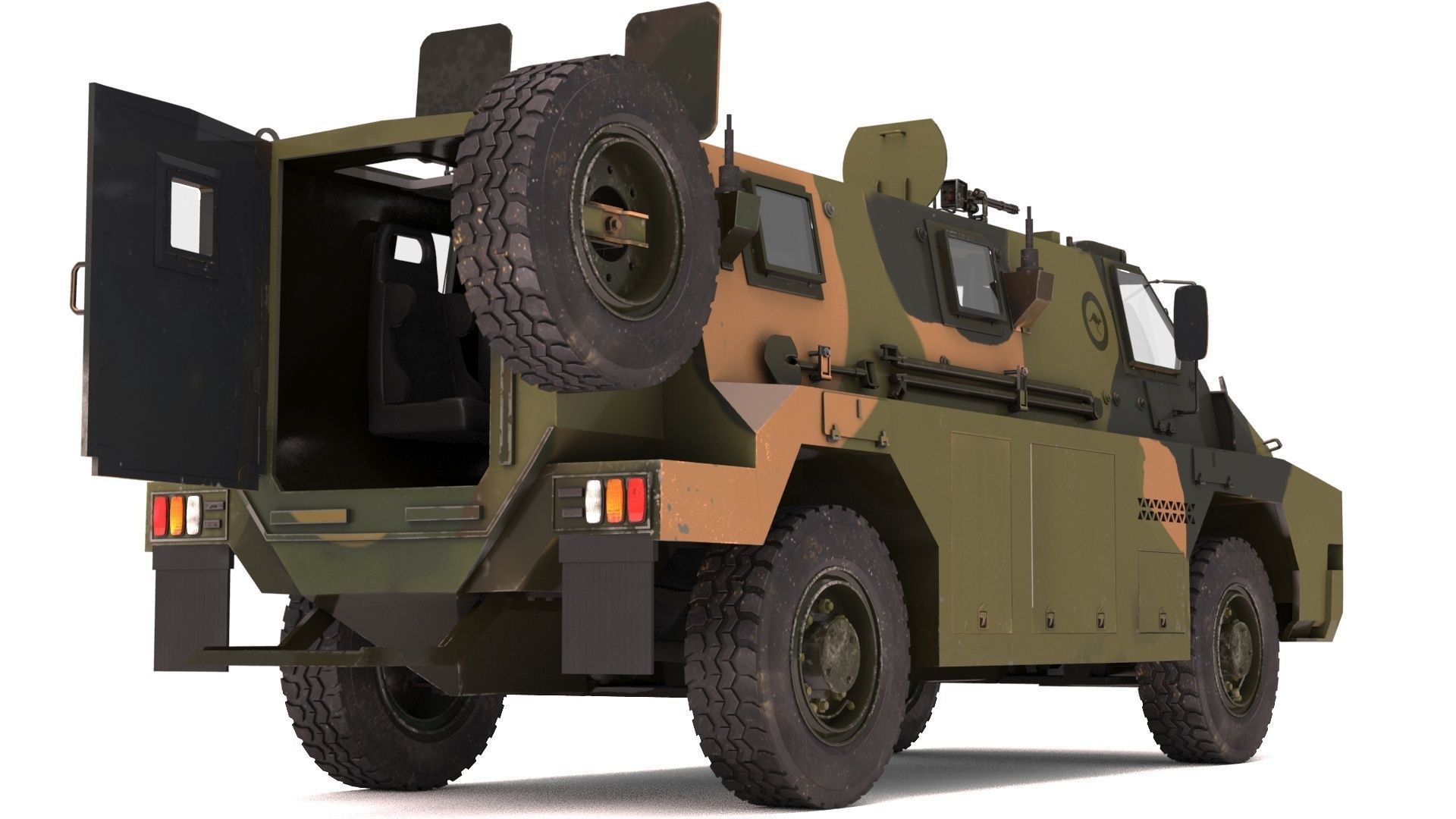 Bushmaster Protected Mobility Vehicle 3D model | CGTrader