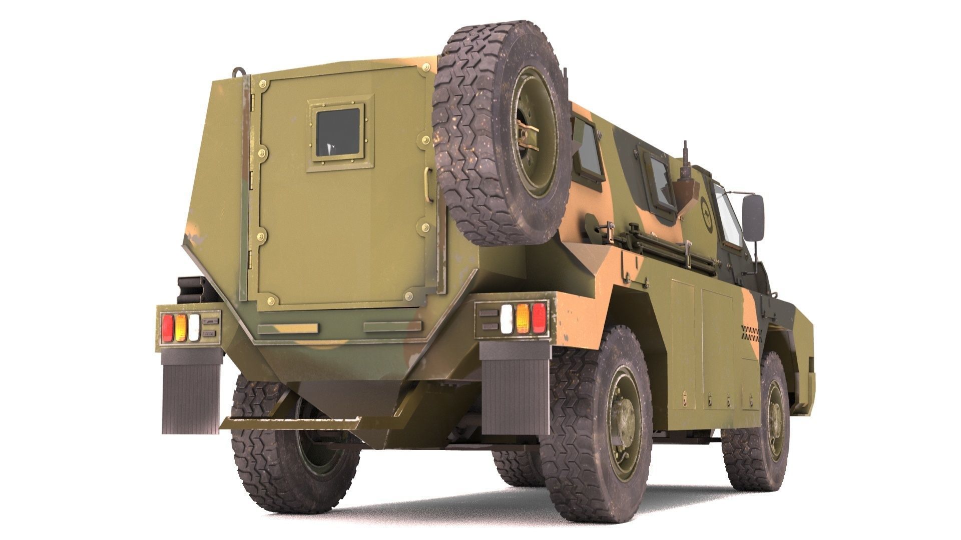 Bushmaster Protected Mobility Vehicle 3D model | CGTrader