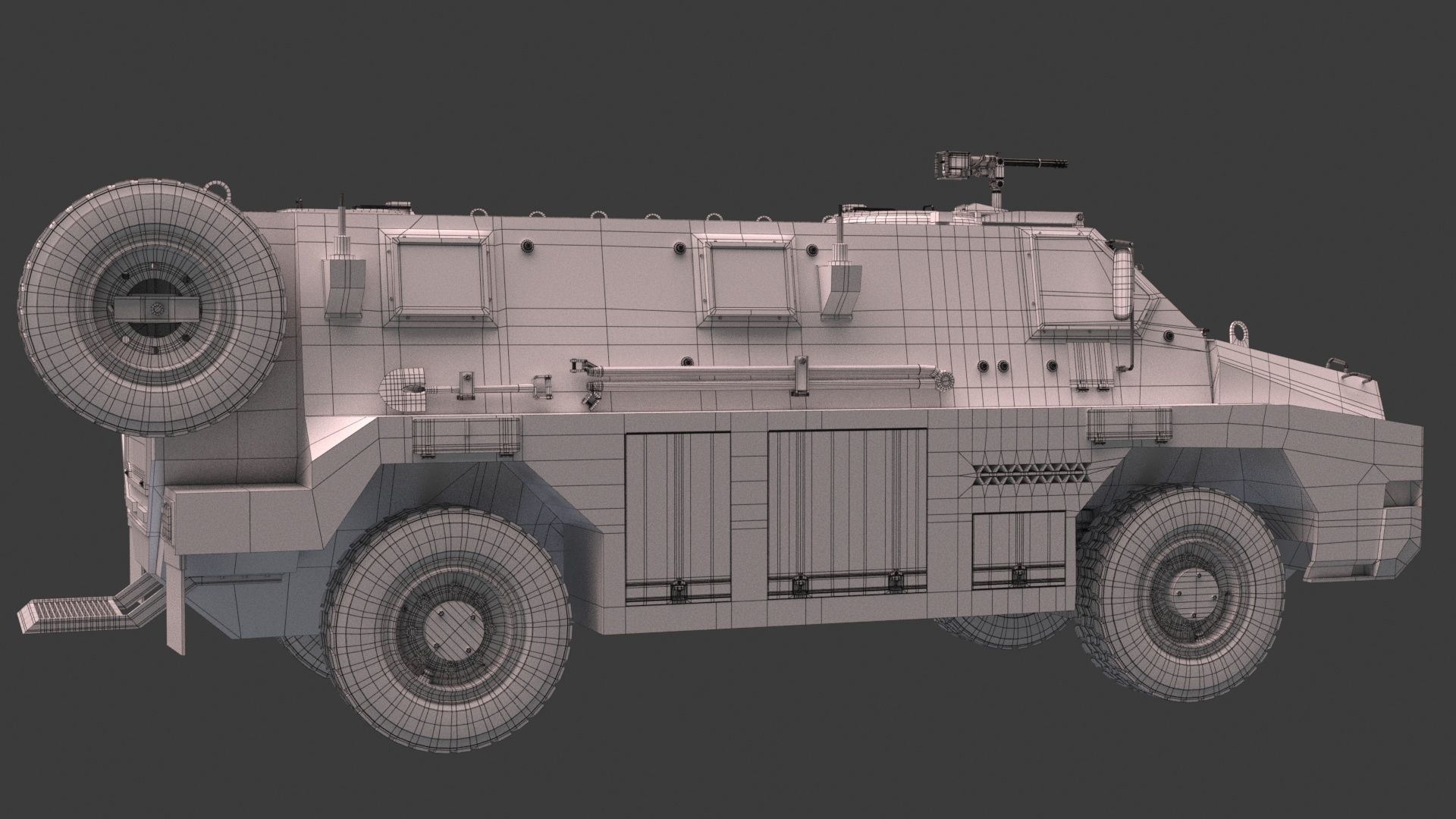 Bushmaster Protected Mobility Vehicle 3D model | CGTrader
