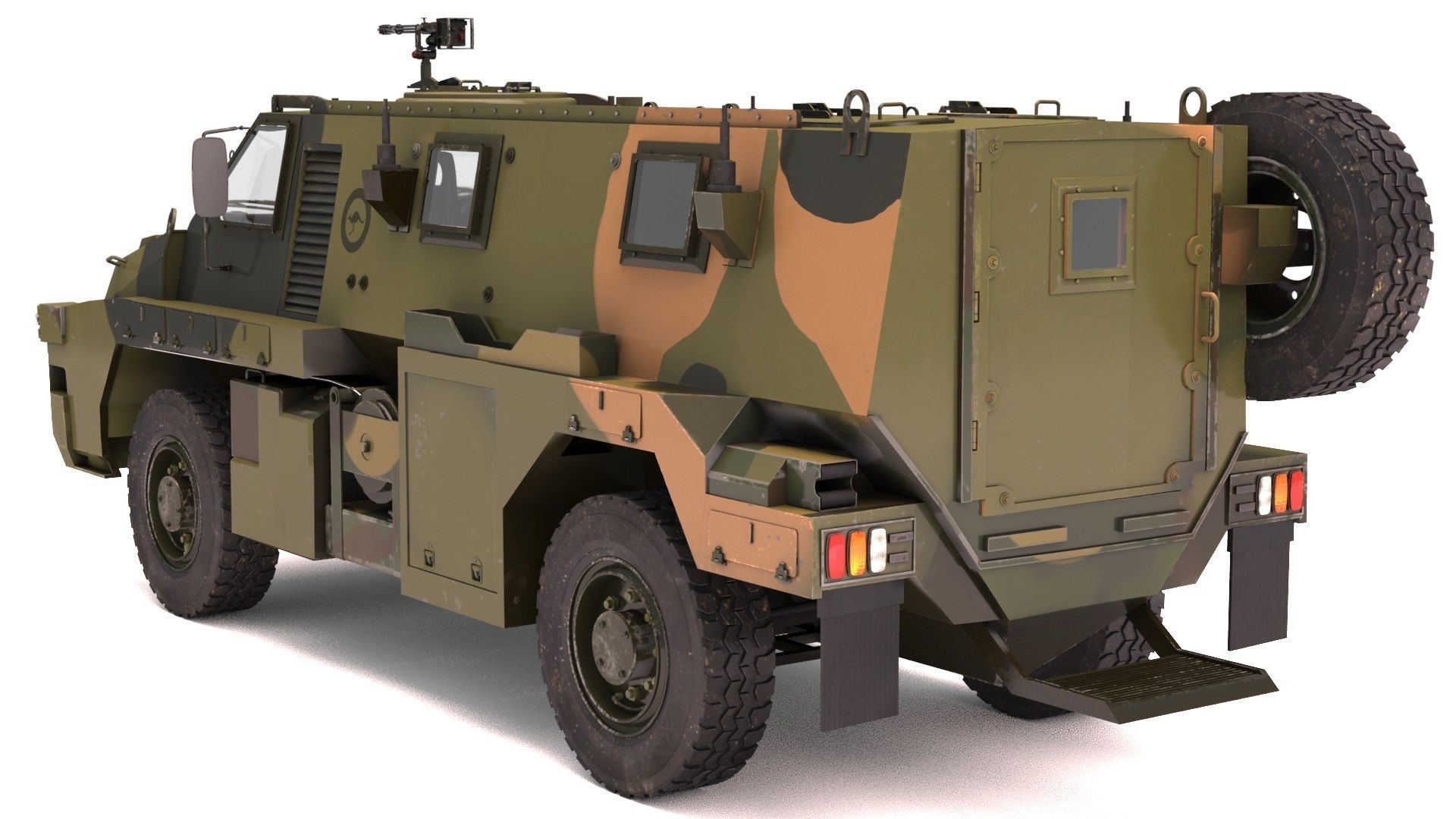 Bushmaster Protected Mobility Vehicle 3D model | CGTrader
