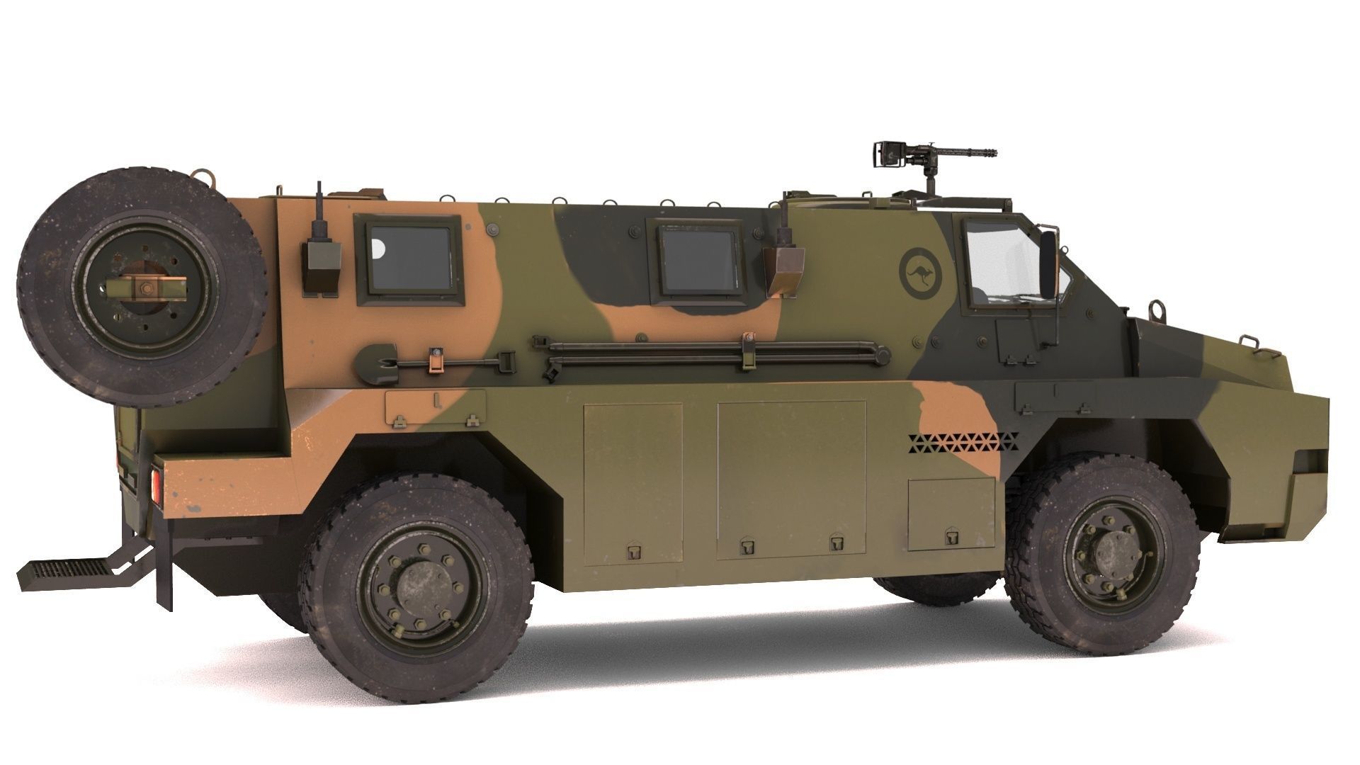 Bushmaster Protected Mobility Vehicle 3D model | CGTrader