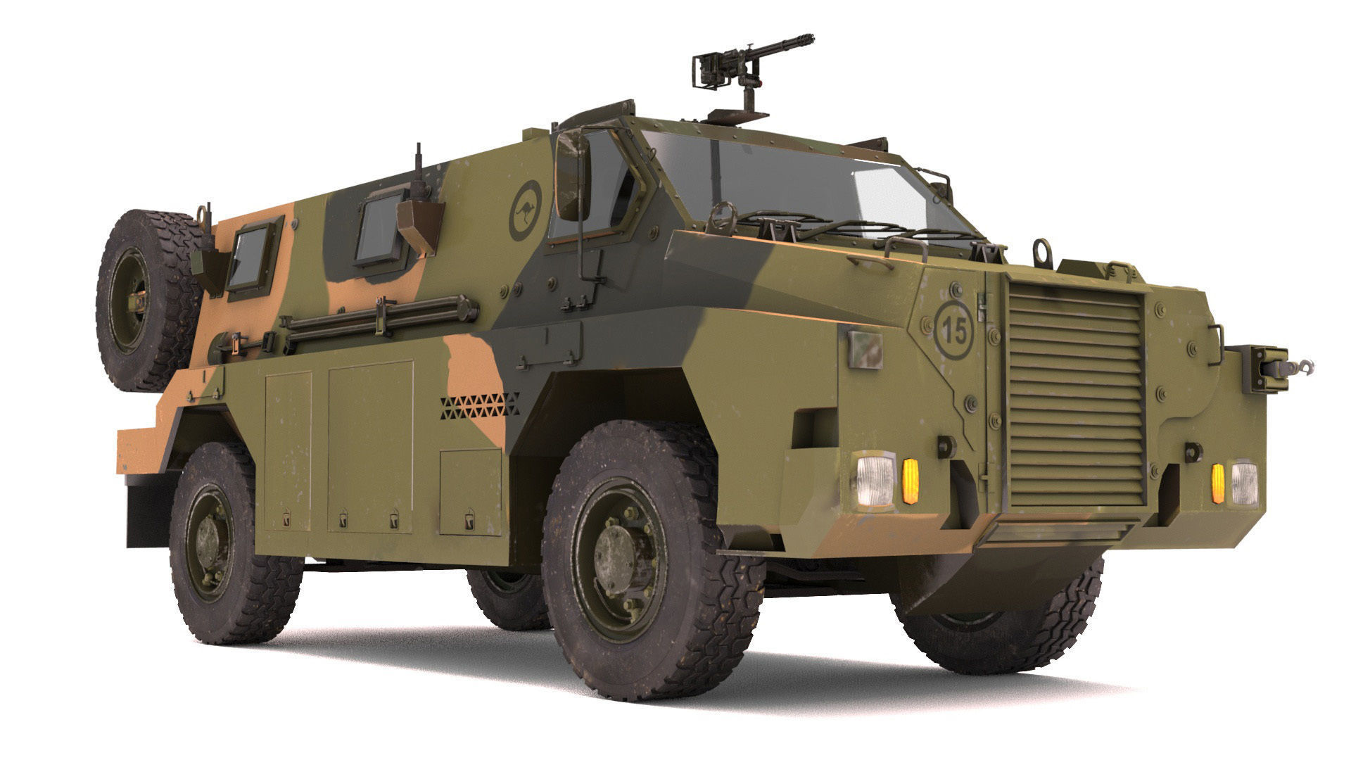 Bushmaster Protected Mobility Vehicle 3D model | CGTrader