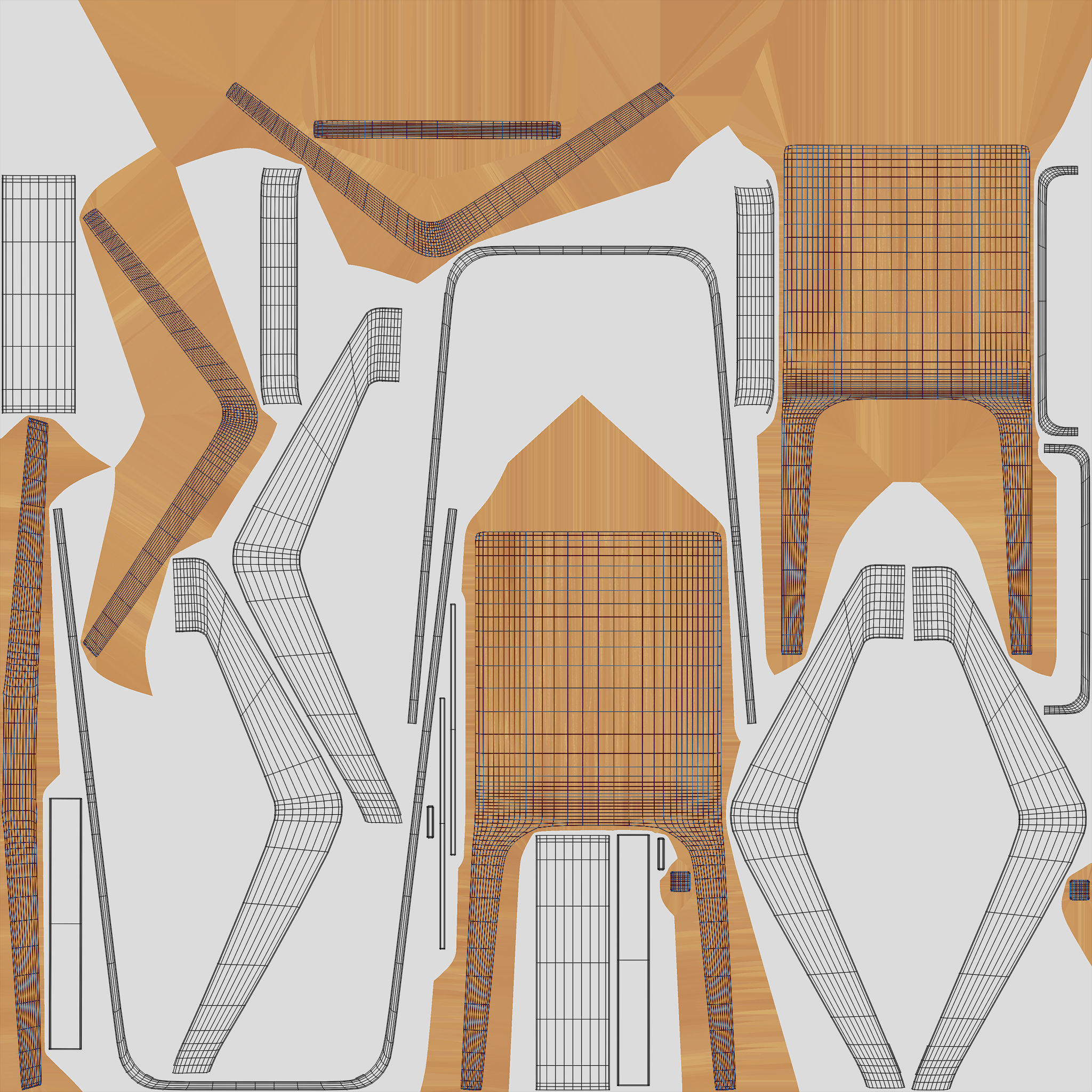 3D model Modern Chair VR AR PBR VR / AR / low-poly | CGTrader