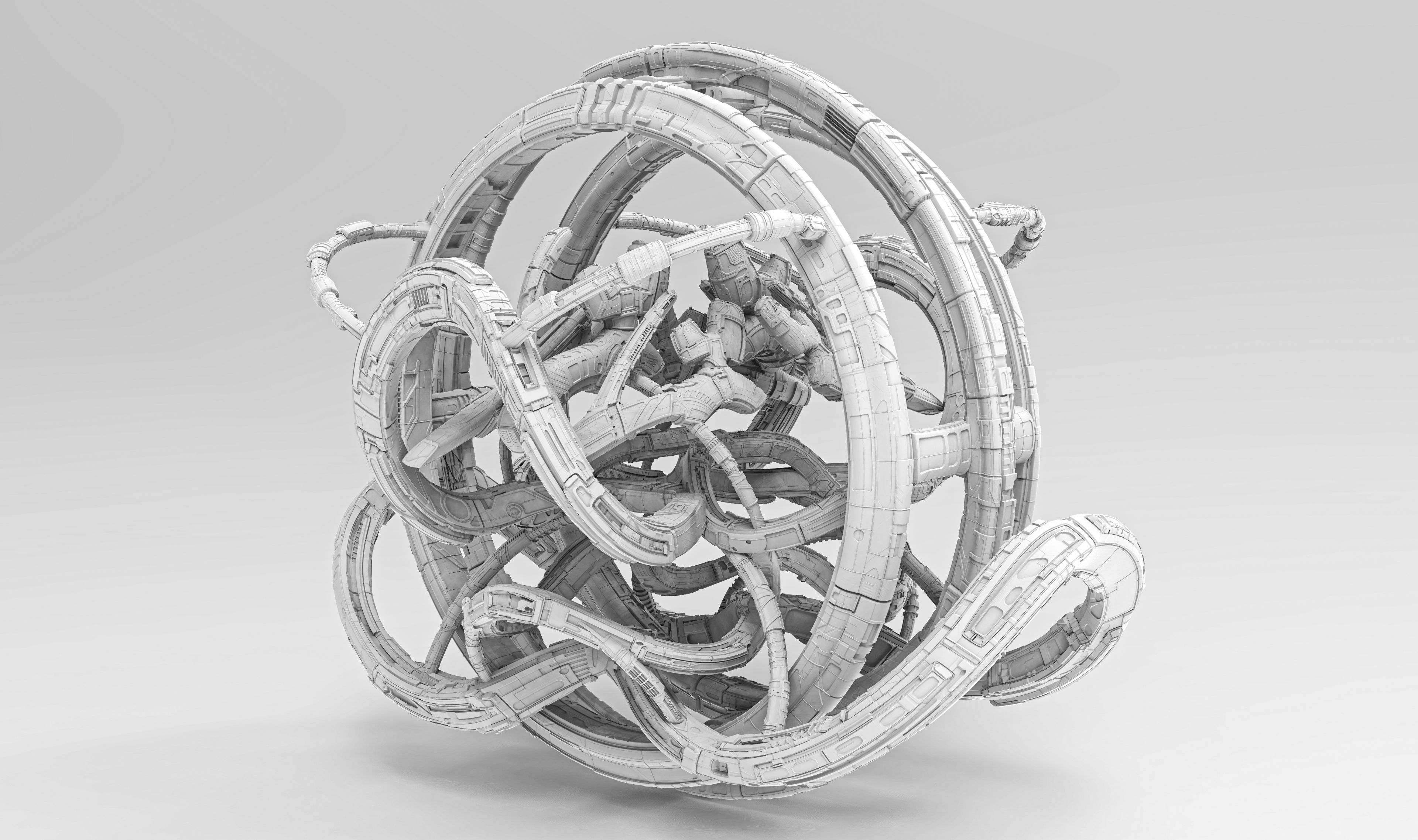 space equipment node 00187 3D model | CGTrader