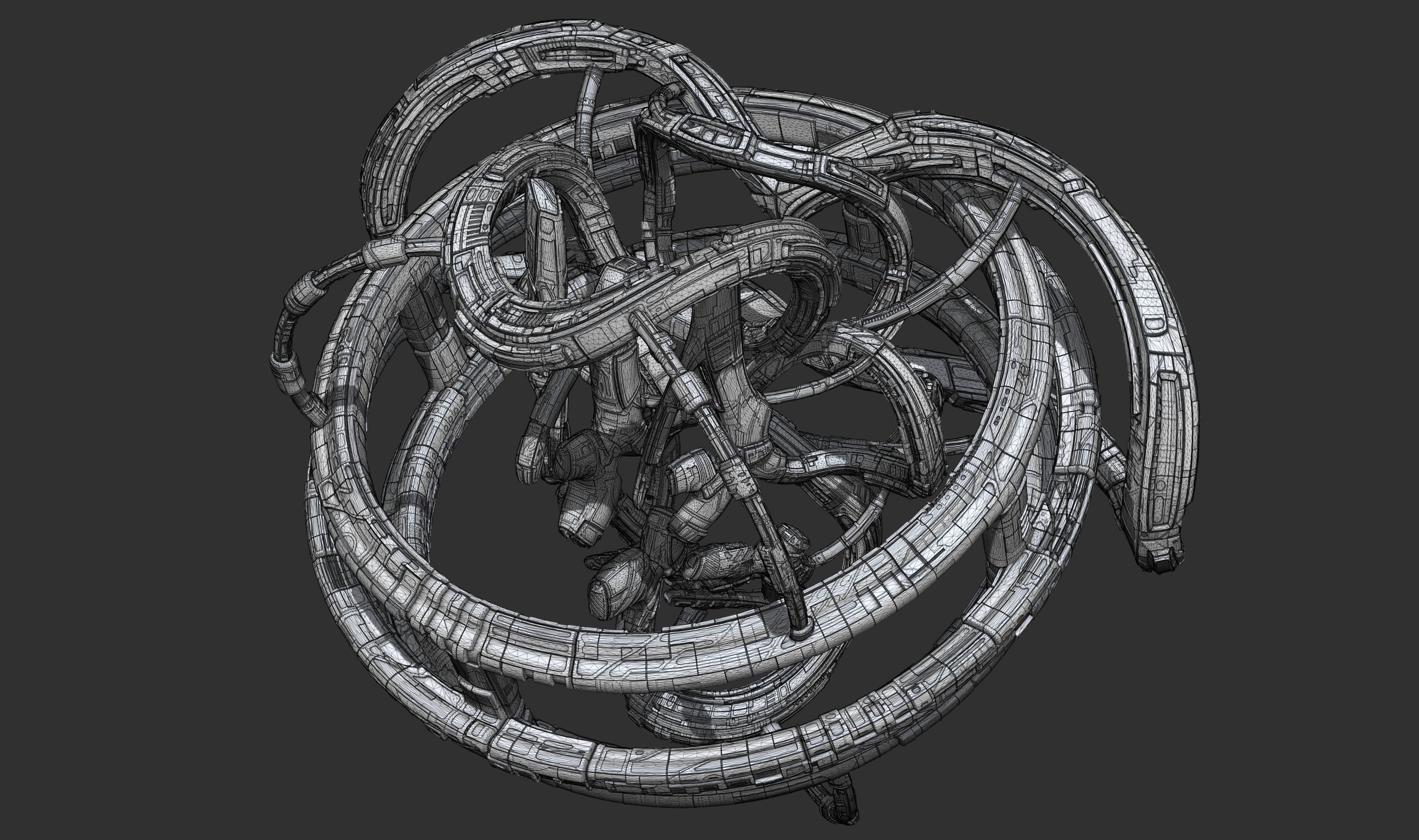 space equipment node 00187 3D model | CGTrader
