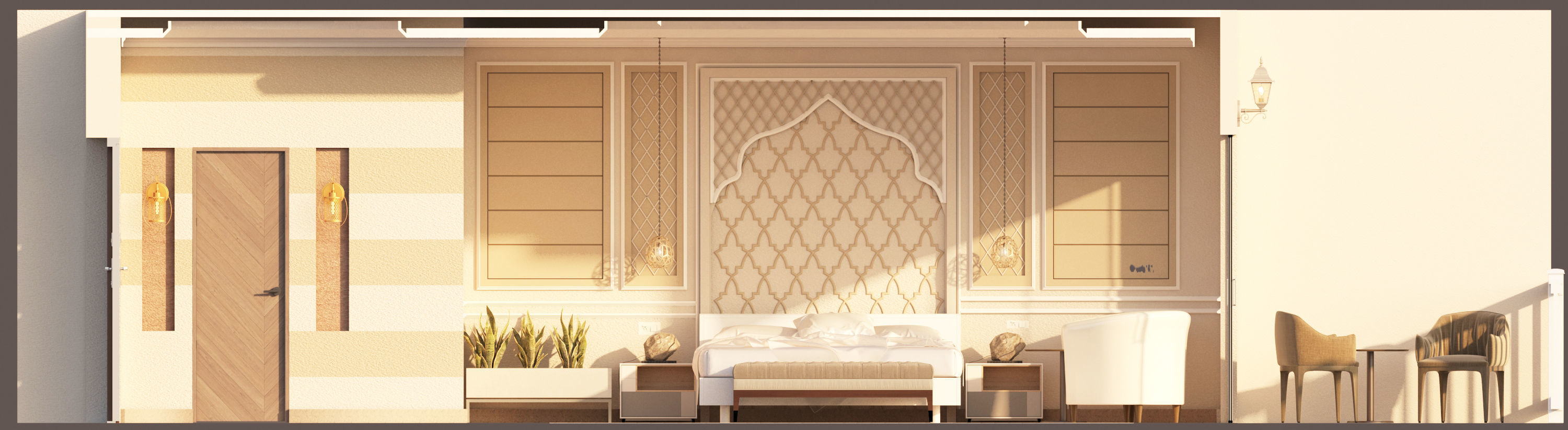 Arabic Hotel Room 3D model | CGTrader