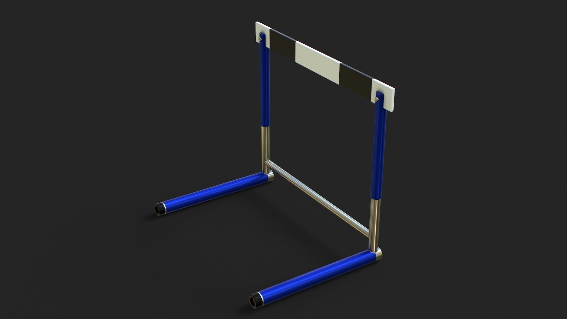 3D model Track Hurdles VR / AR / low-poly | CGTrader