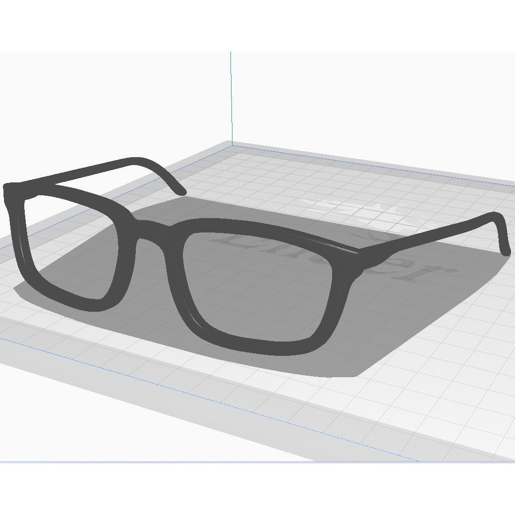 GLASSES 3D model 3D printable | CGTrader