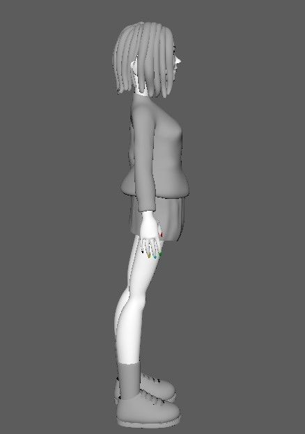 3D model Enid Sinclair Wednesday VR / AR / low-poly | CGTrader