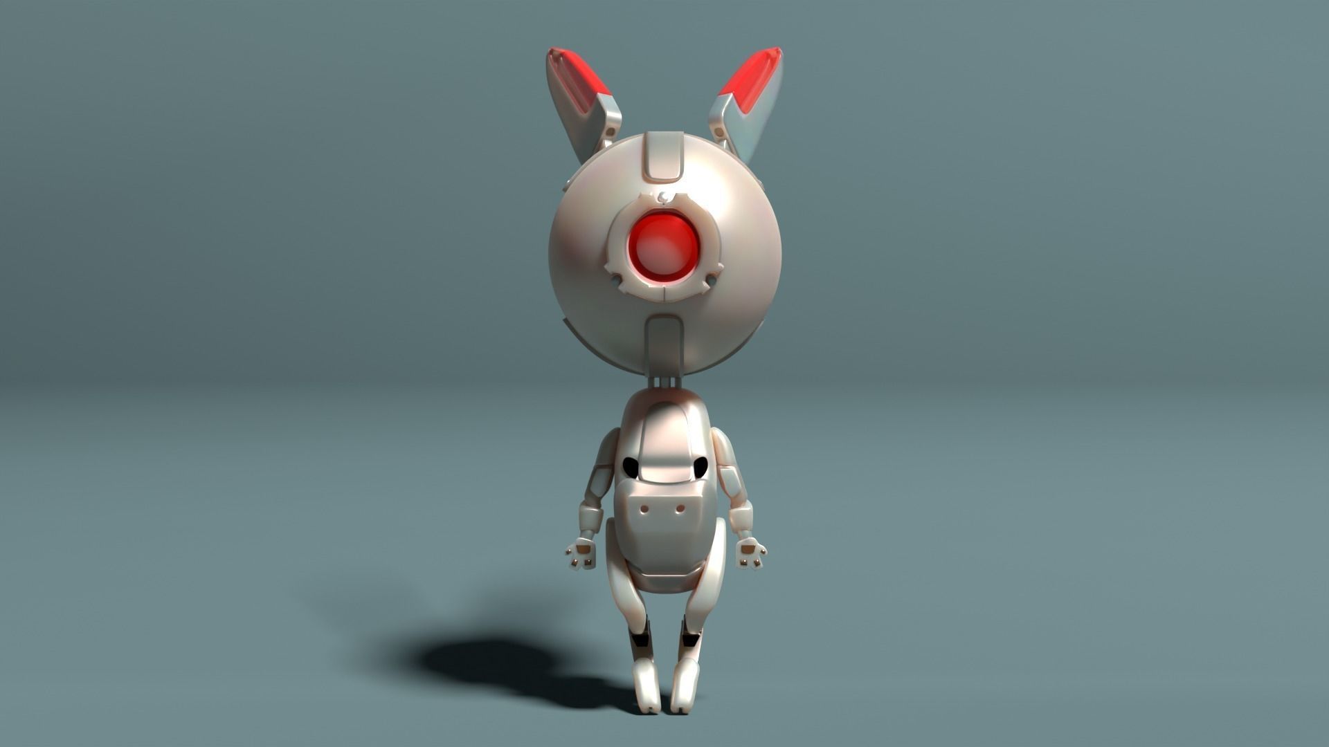 3D model Robotic Bunny VR / AR / low-poly | CGTrader