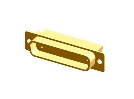 Crimp D Connector (Male Tinned Metal Shell w Dimples) 25 posi... free ...