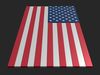 USA flag 3D model | CGTrader