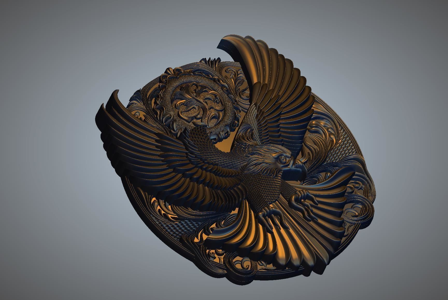 Eagle New 3D model 3D printable | CGTrader