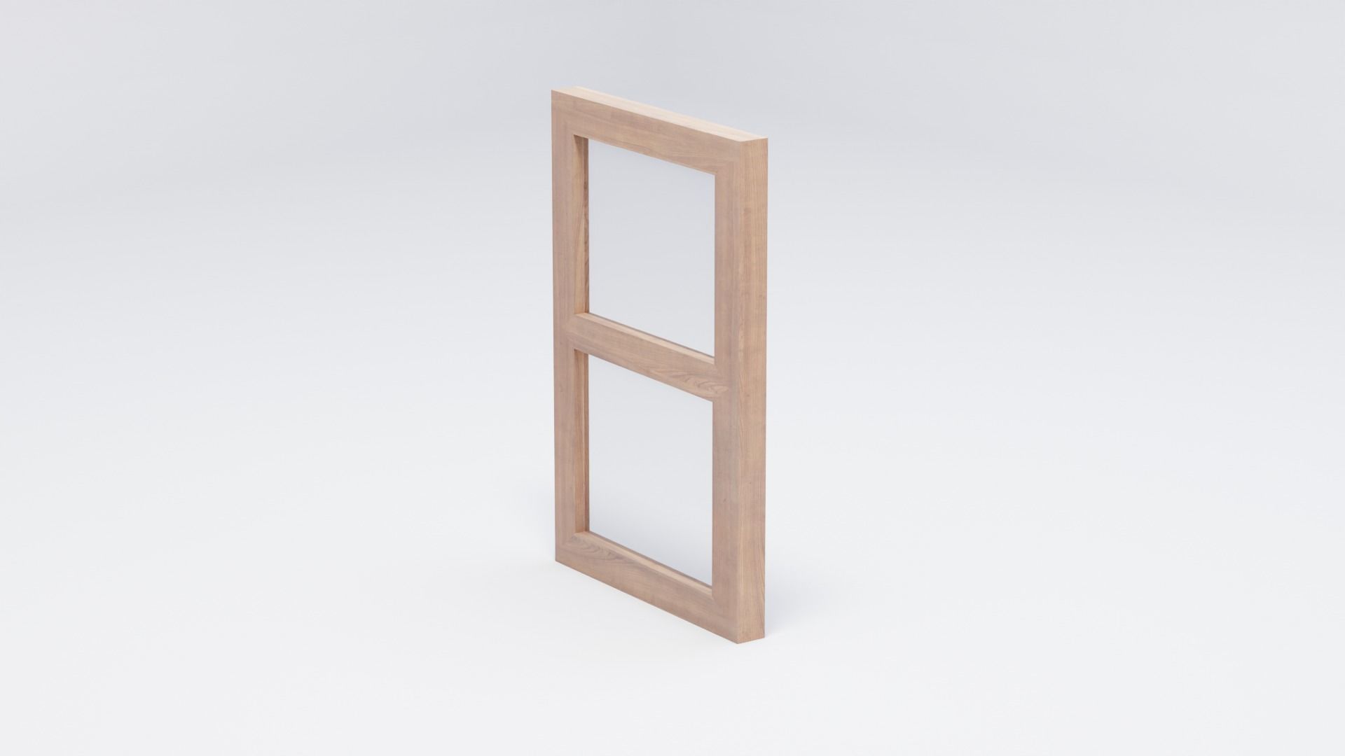 3D model Simple Wooden Window VR / AR / low-poly | CGTrader