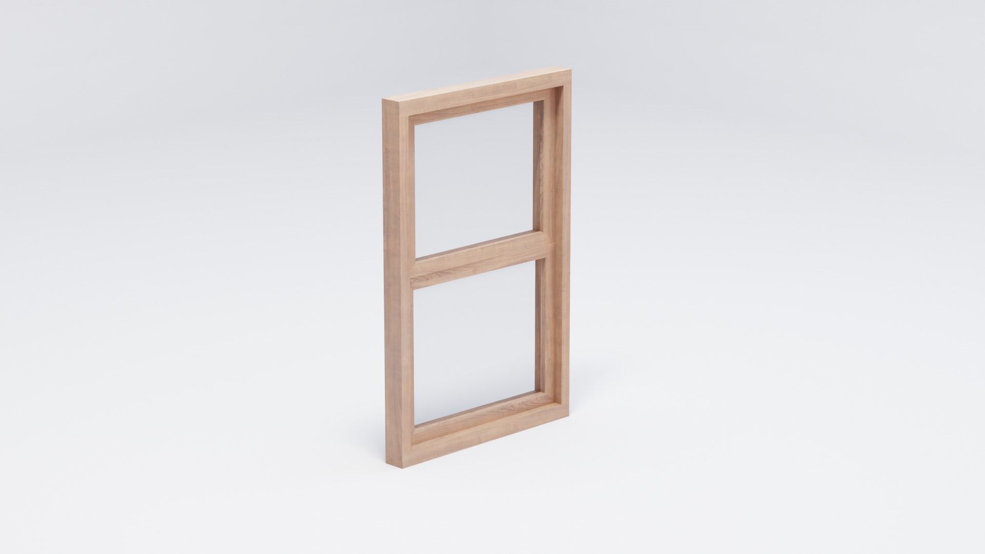 3D model Simple Wooden Window VR / AR / low-poly | CGTrader