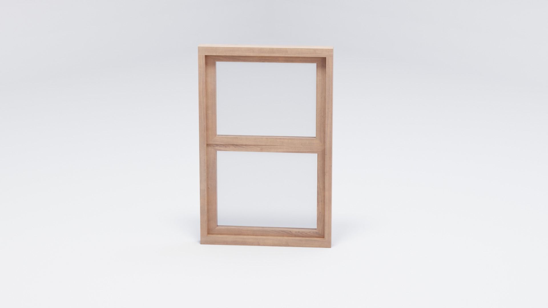 3D model Simple Wooden Window VR / AR / low-poly | CGTrader