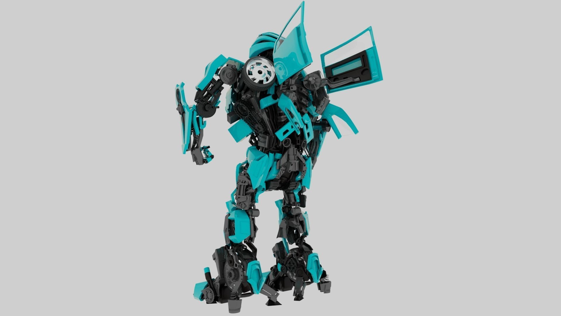 Transformer robot 3D model | CGTrader