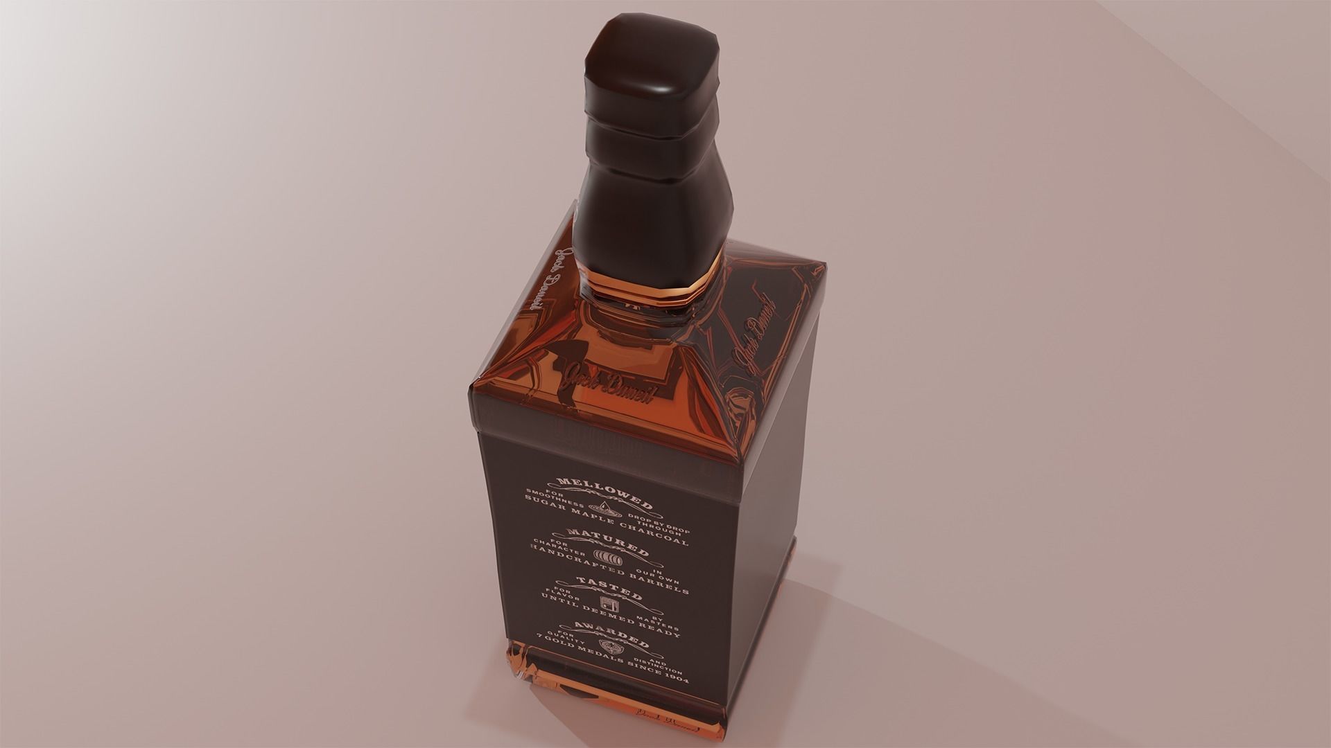 3D model Alcohol Bottles 3D Model VR / AR / low-poly | CGTrader