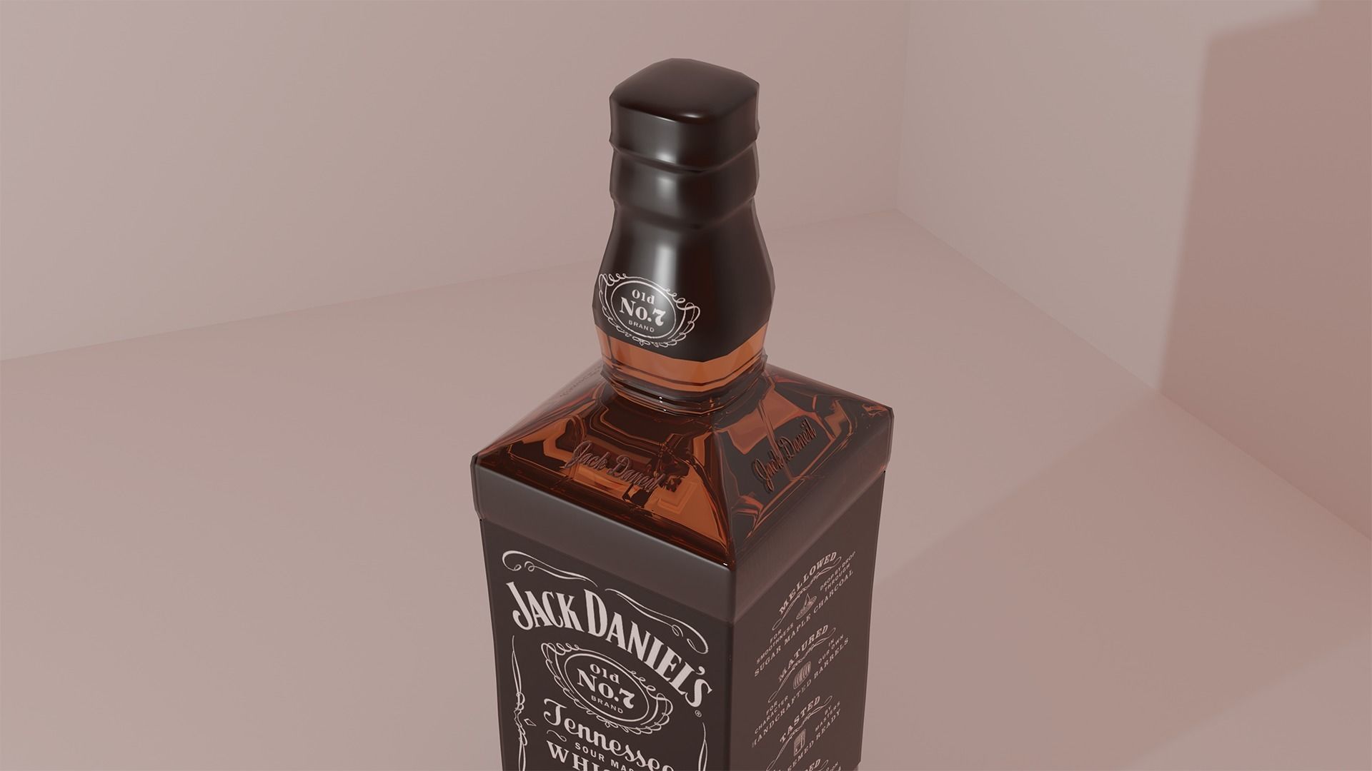 3D model Alcohol Bottles 3D Model VR / AR / low-poly | CGTrader