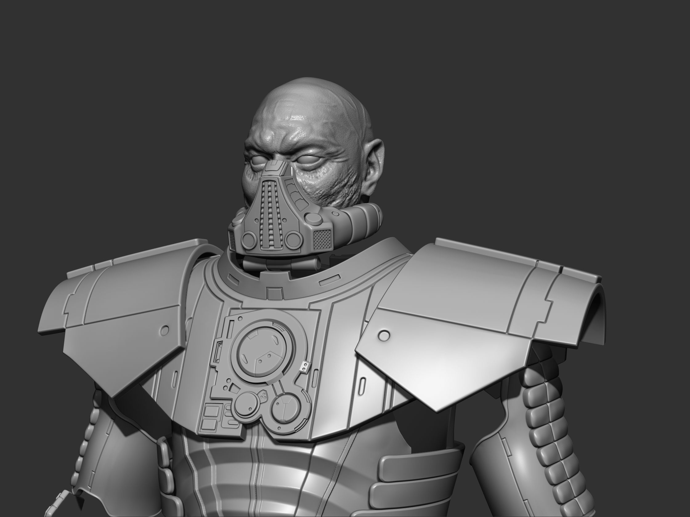 Darth Malgus One12 Scale Armor STL Files 3D model 3D printable | CGTrader