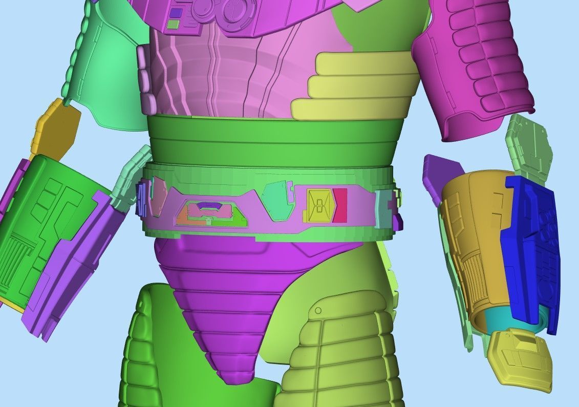 Darth Malgus Full Size Armor Props STL Files 3D model 3D printable ...