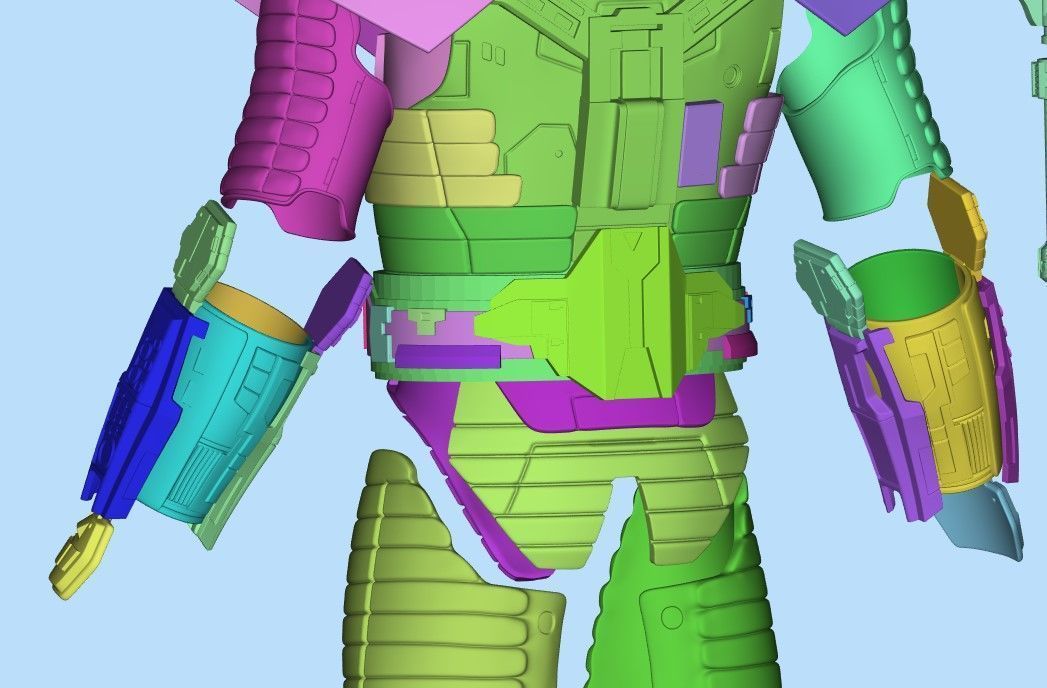 Darth Malgus Full Size Armor Props STL Files 3D model 3D printable ...