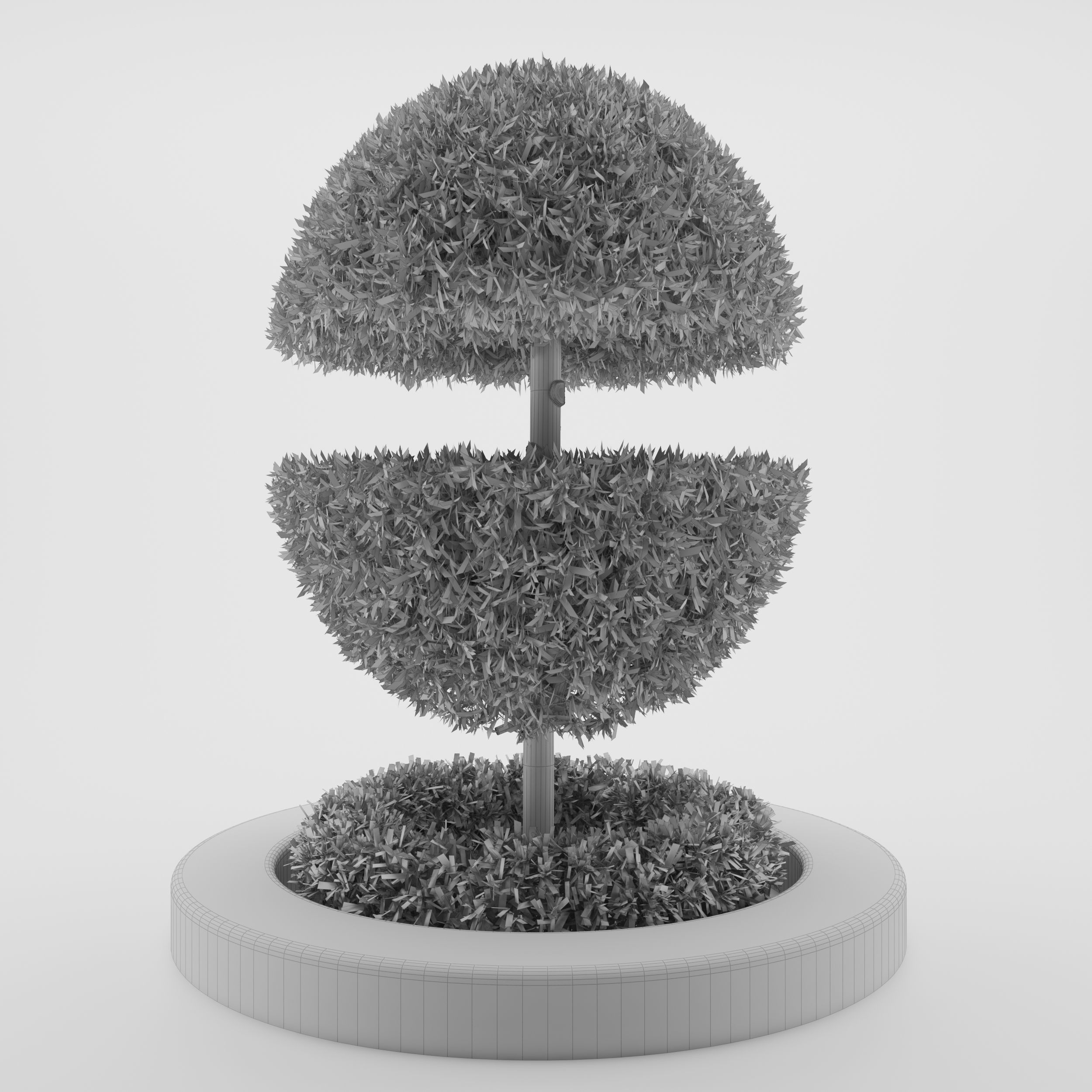 Outdoor bush free 3D model | CGTrader