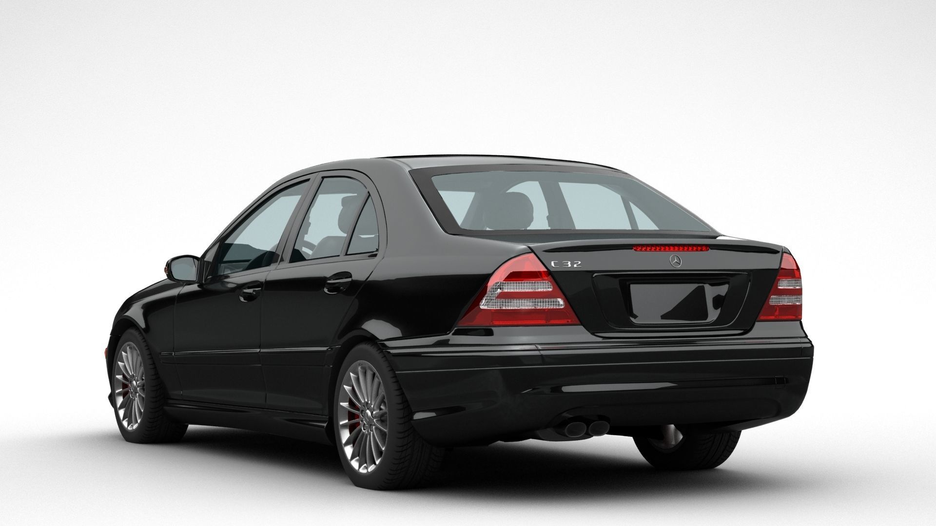 Mercedes Benz C-Class W203 3D model | CGTrader