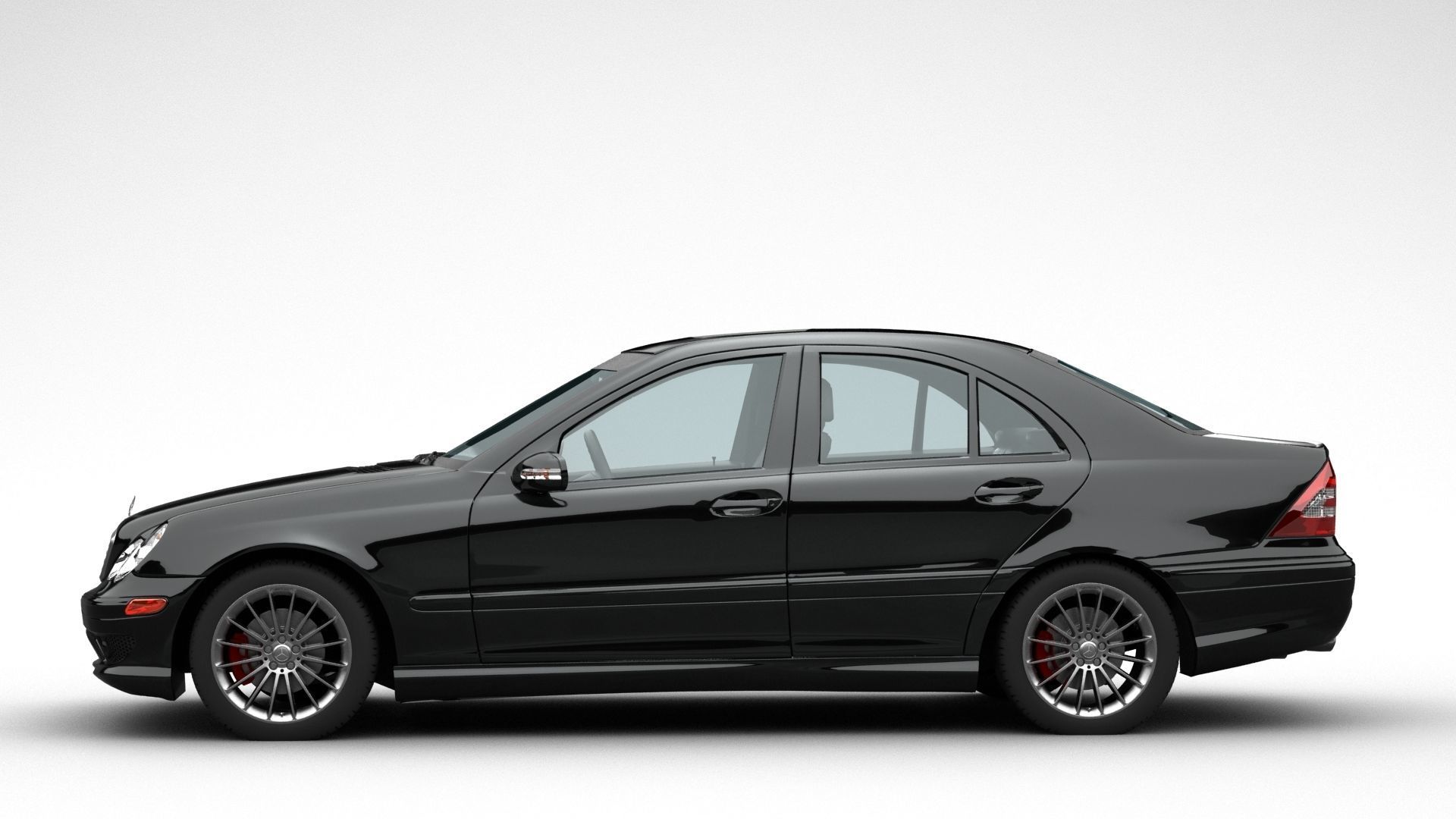 Mercedes Benz C-Class W203 3D model | CGTrader