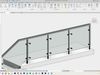 Modern Railing Revit Family 3D model | CGTrader