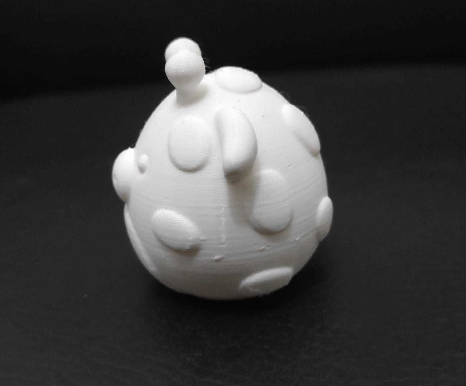 Round Giraffe 3D model 3D printable | CGTrader