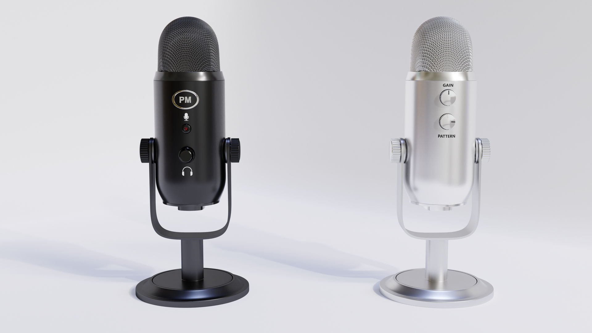 Microphone Podcast 3D model | CGTrader