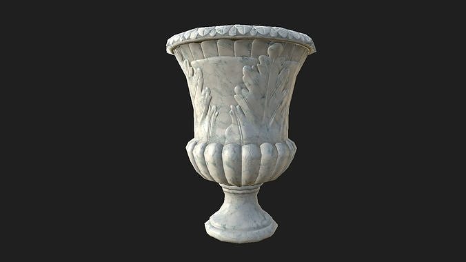 3D model Low poly vase urn VR / AR / low-poly | CGTrader