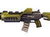 3D model LowPoly Sci-Fi Cartoon Assault Rifle Future VR / AR / low-poly ...