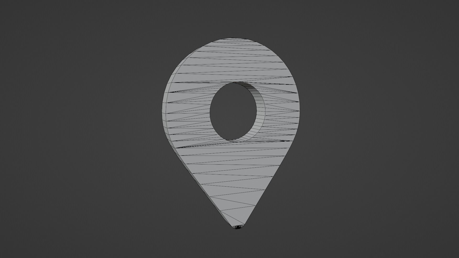3D model Black Map Pointer VR / AR / low-poly | CGTrader