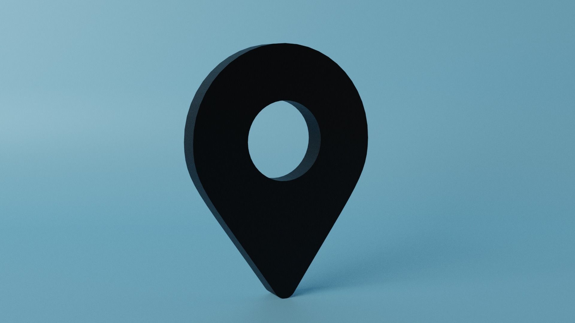 3D model Black Map Pointer VR / AR / low-poly | CGTrader