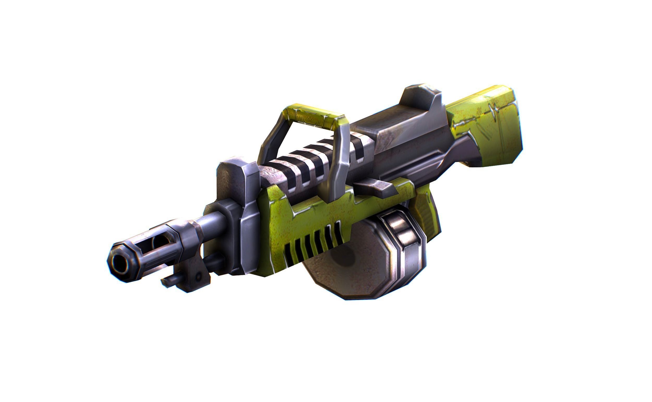 3D model 42 dollars discount SciFi Cartoon Weapons Set VR / AR / low ...